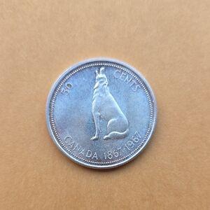 Other | Canadian 5 Cents Coin With Wolf Design | Poshmark